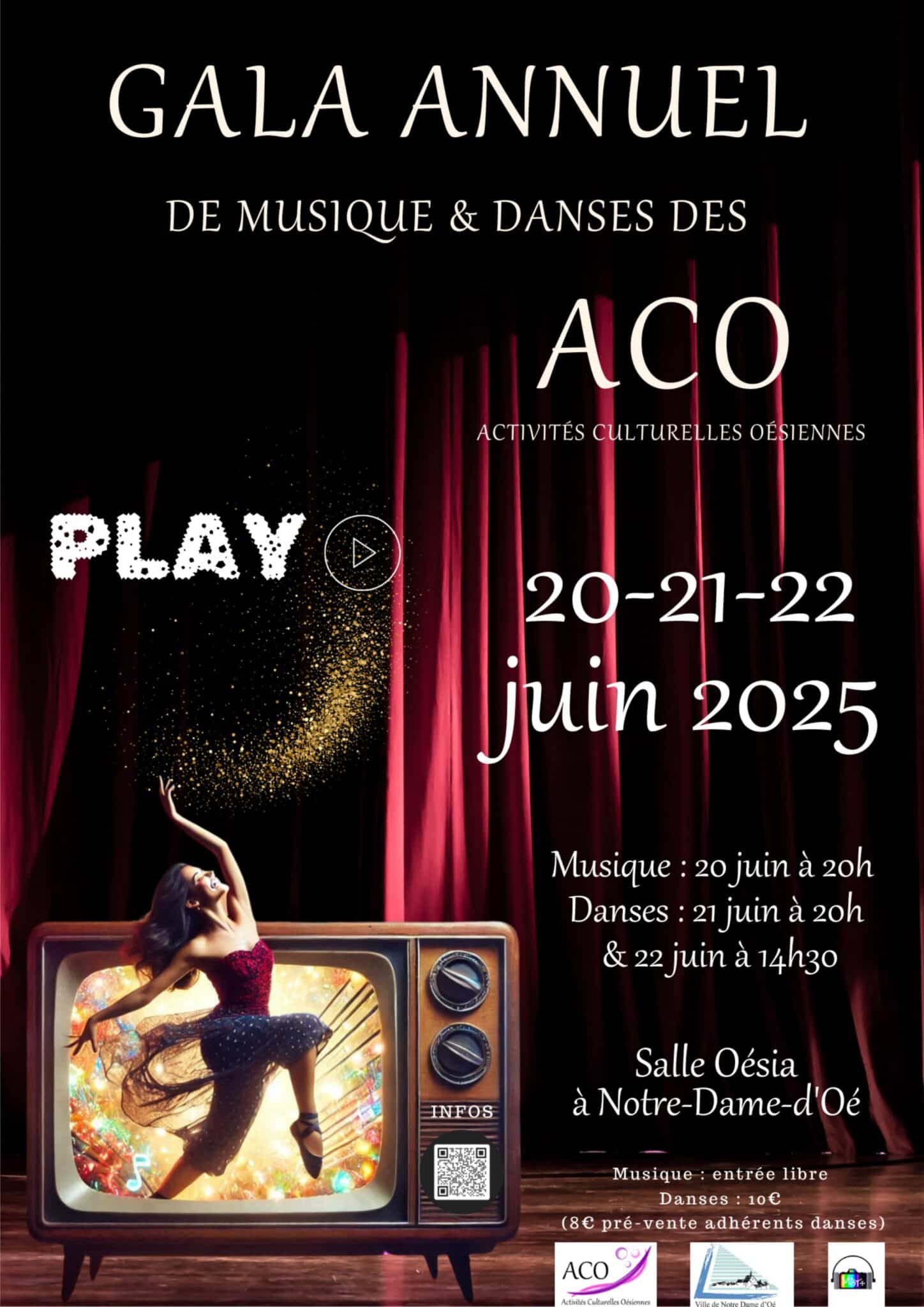 Week-End de Gala des ACO - Mairie Notre-Dame-d'Oé
