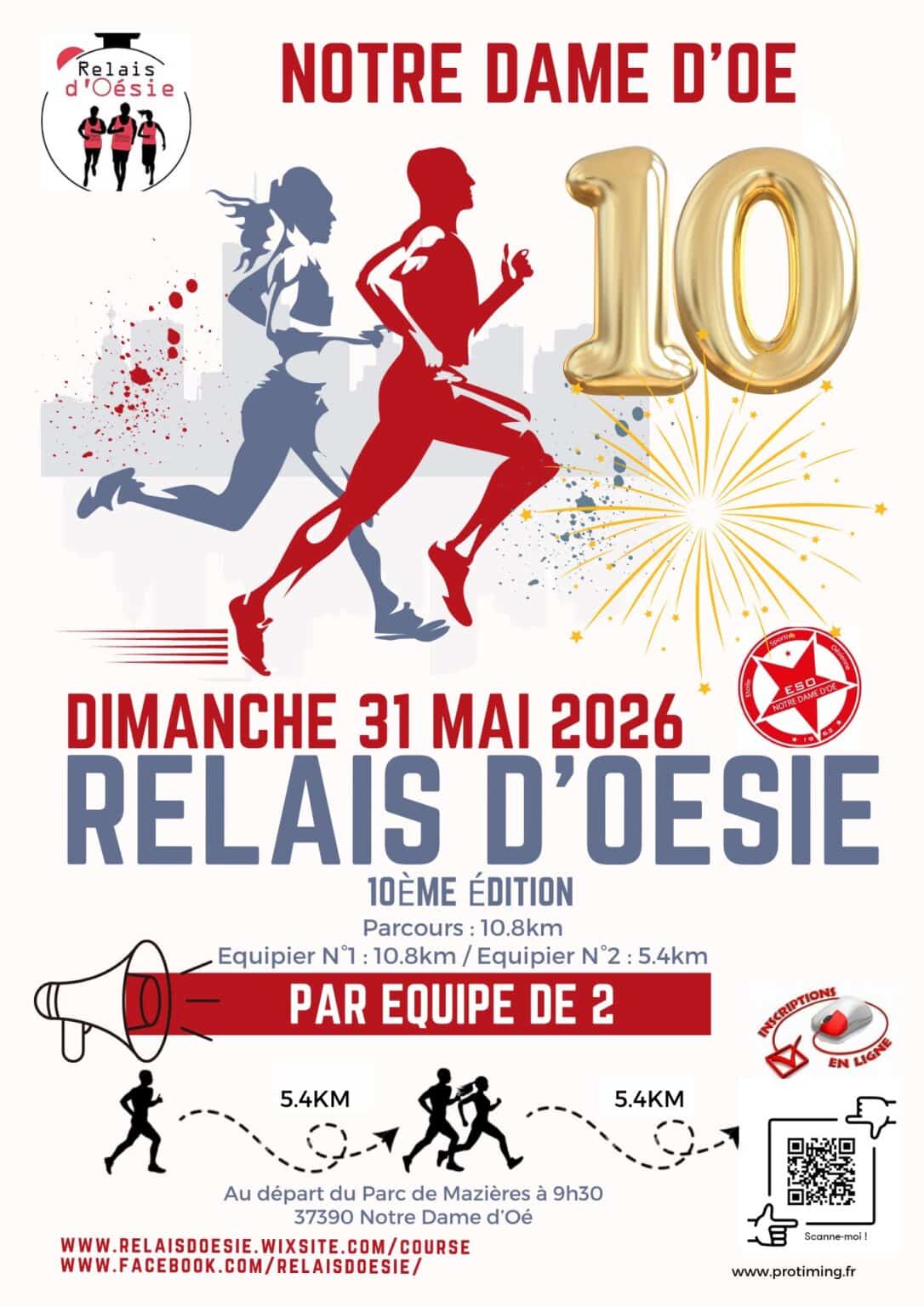 Relais d'Oésie - 10ème édition - Ouverture des inscriptions - Mairie ...
